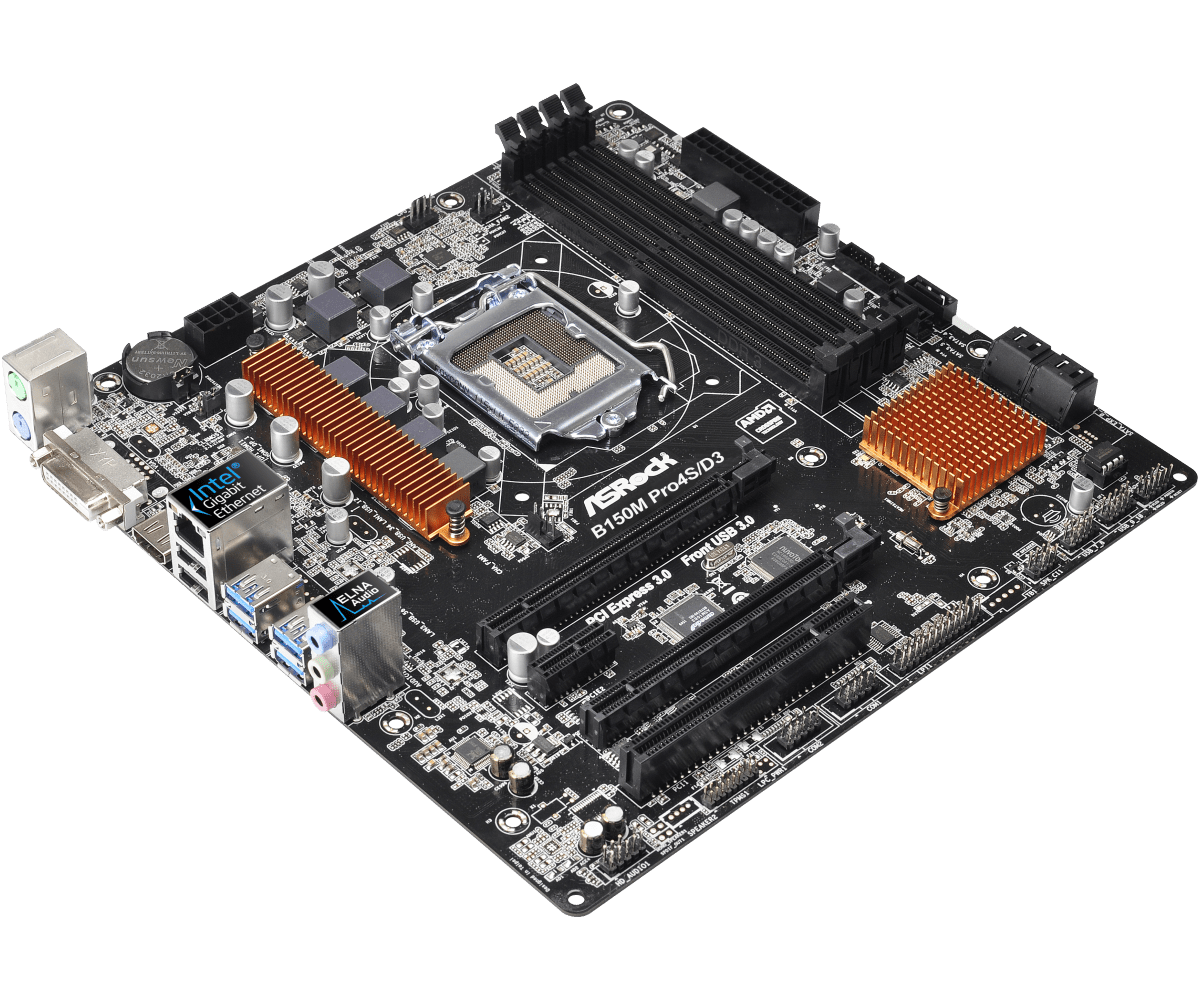 ASRock > B150M Pro4S/D3